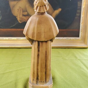 Vintage St. Elizabeth Ann Seton Statue American Patron | Etsy