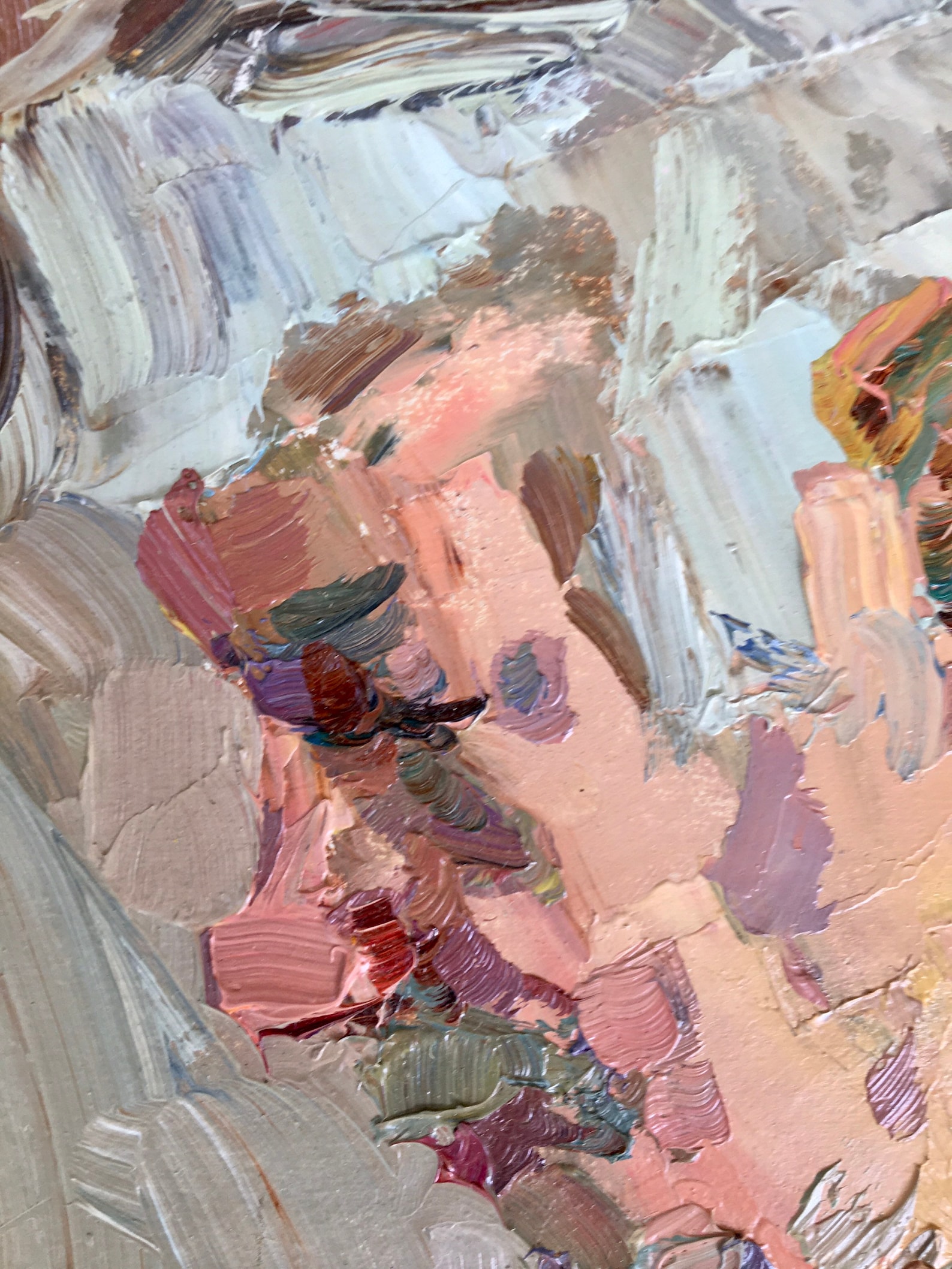 Man Portrait Impressionist Original oil Painting Father | Etsy