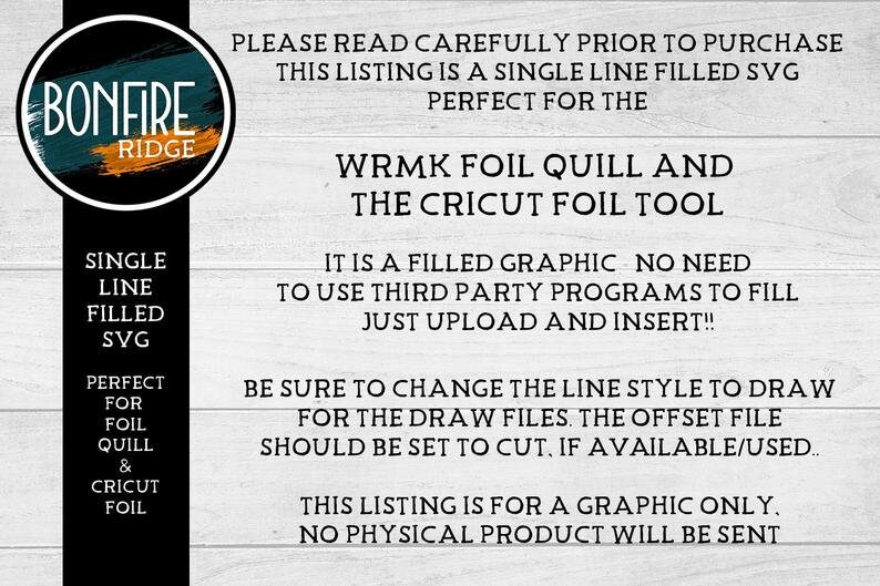 Foil Quill Filled SVG Single Line Flower Flower Graphic 3D - Etsy