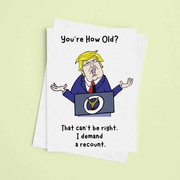 Birthday Card Old Person - Etsy