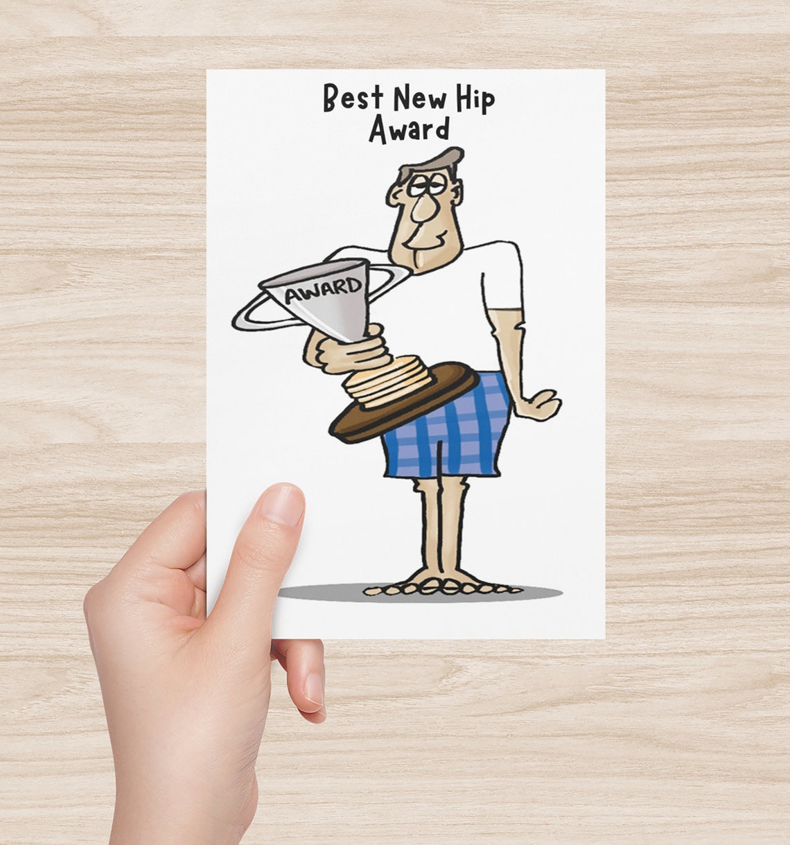 Best New Hip Joint Funny Greeting Card Congratulations Hip | Etsy