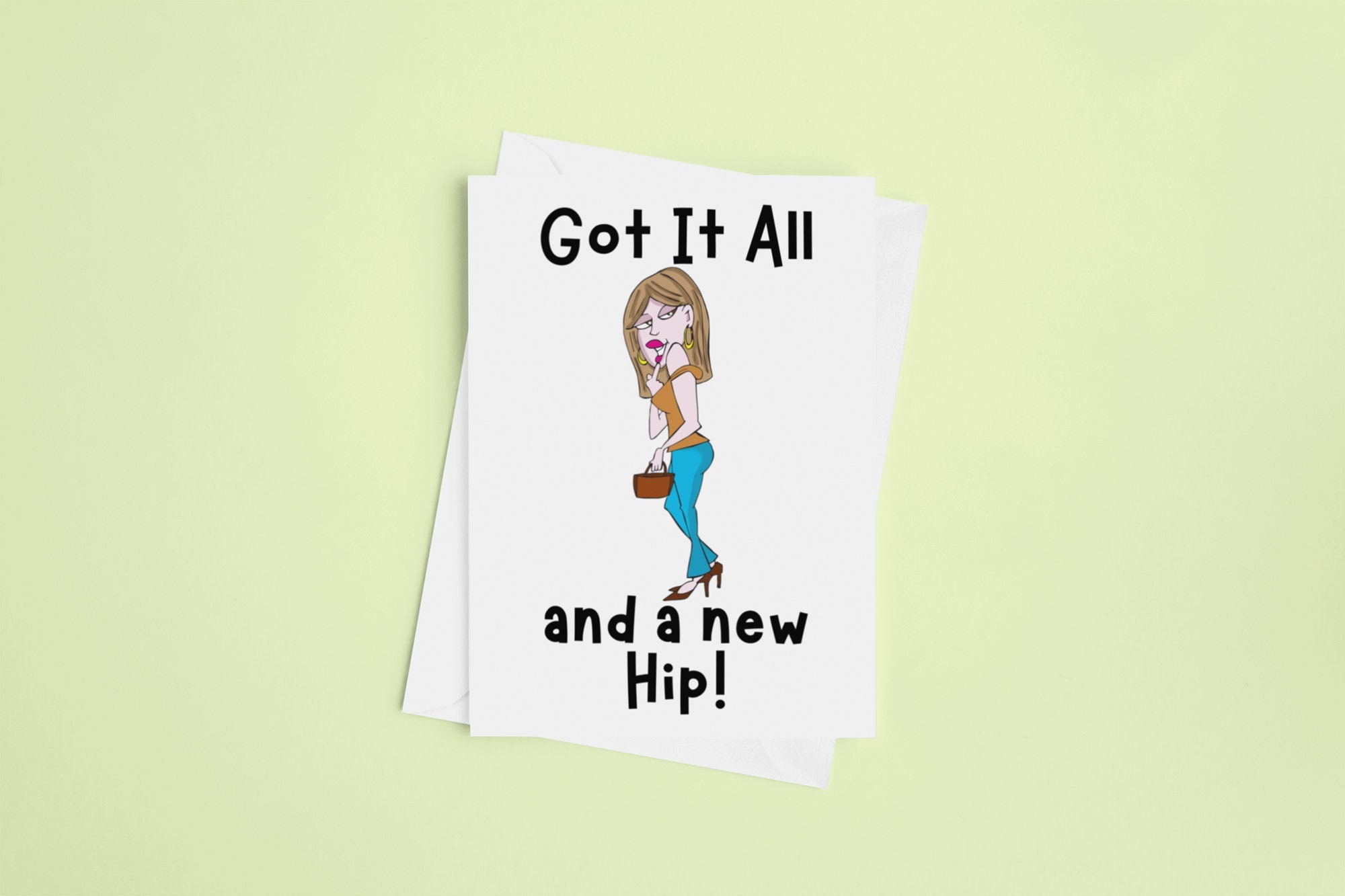 Hip Replacement Card for Her Hip Joint Customizable Congratulations Hip ...