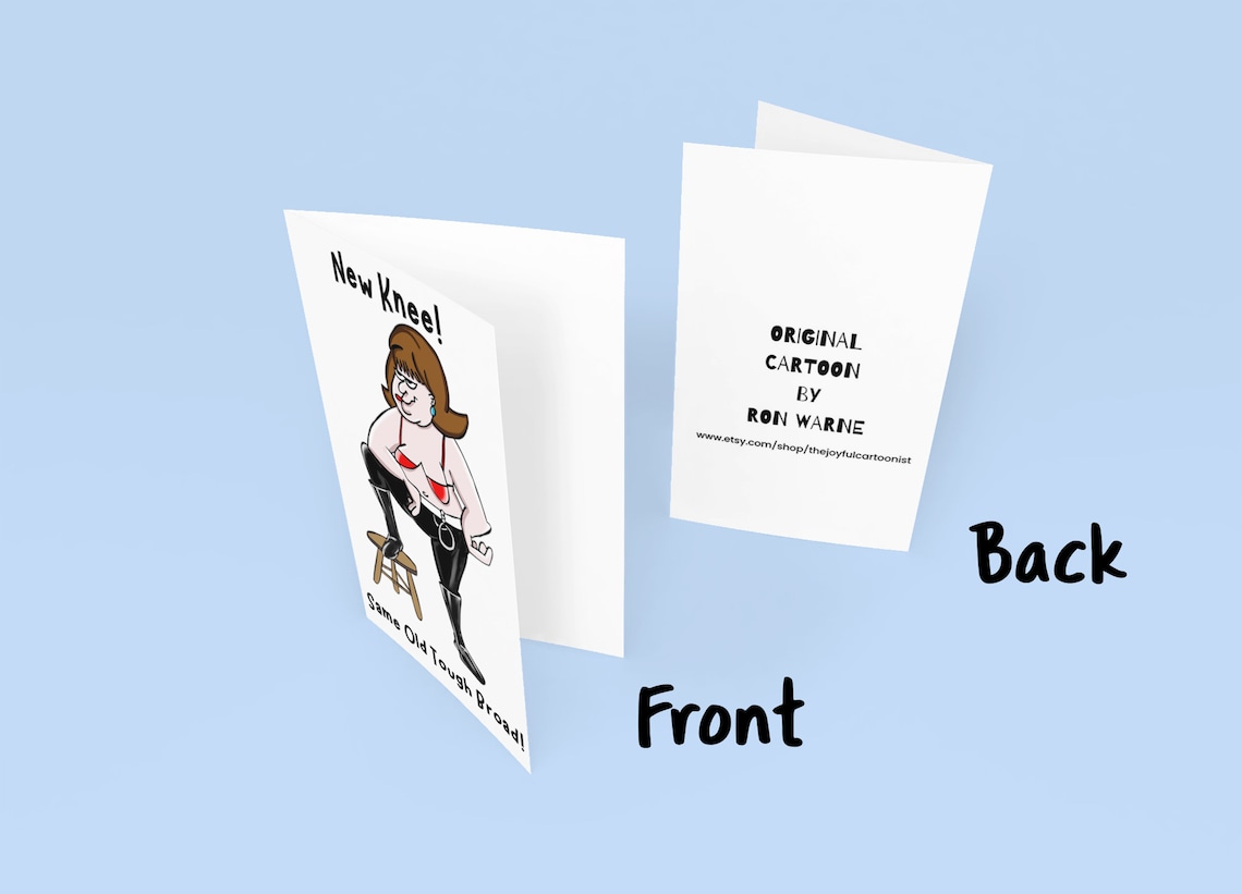 Digital Download New Knee Joint Humorous Greeting Card - Etsy