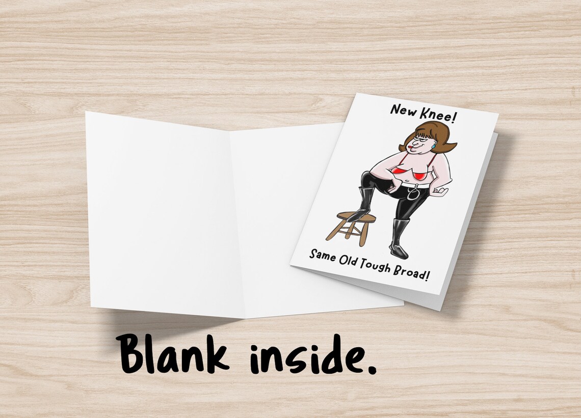 Digital Download New Knee Joint Humorous Greeting Card - Etsy