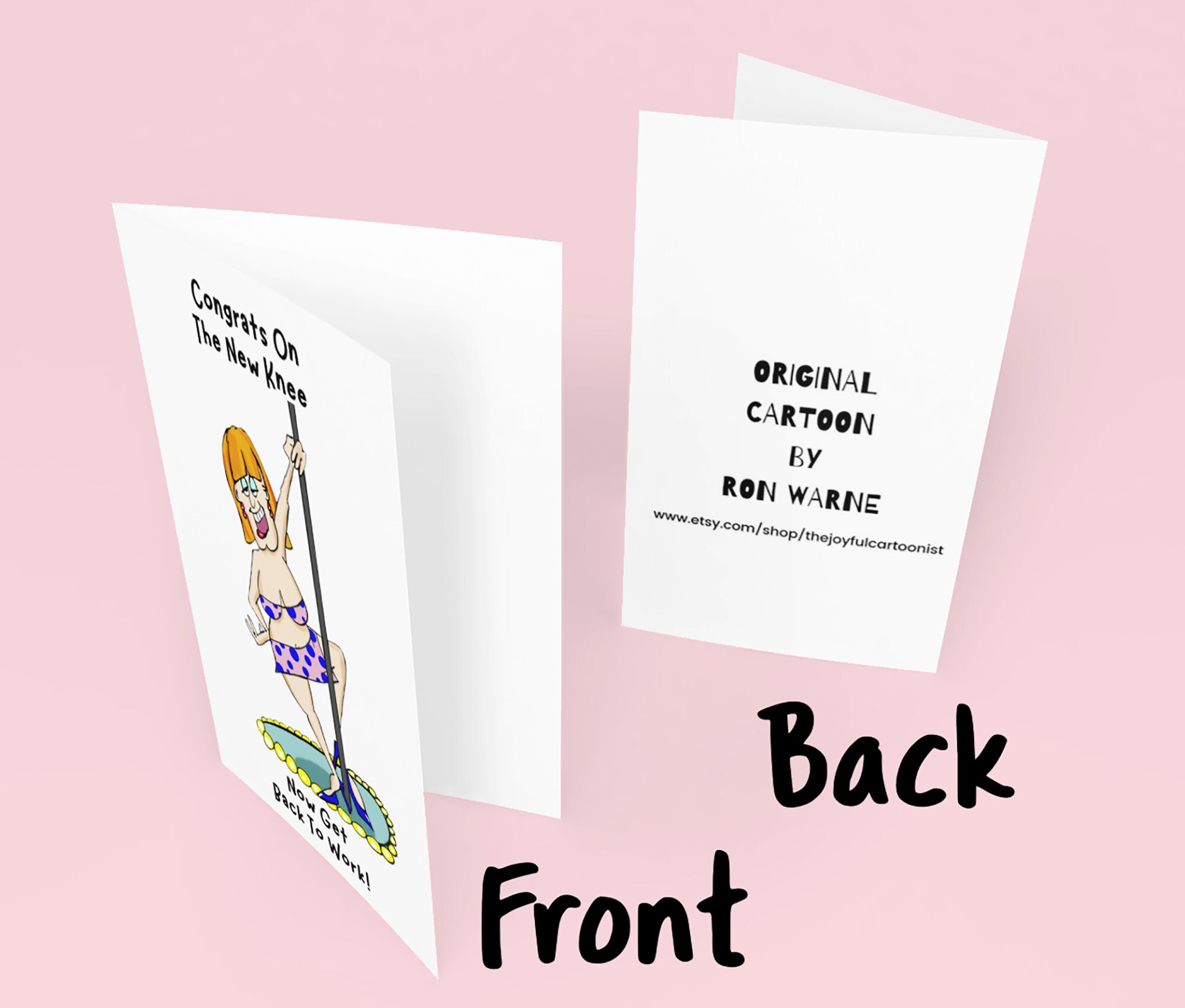 Digital Download New Knee Joint Greeting Card Printable at Home ...