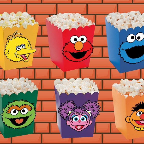 Mini Popcorn Boxes - Etsy