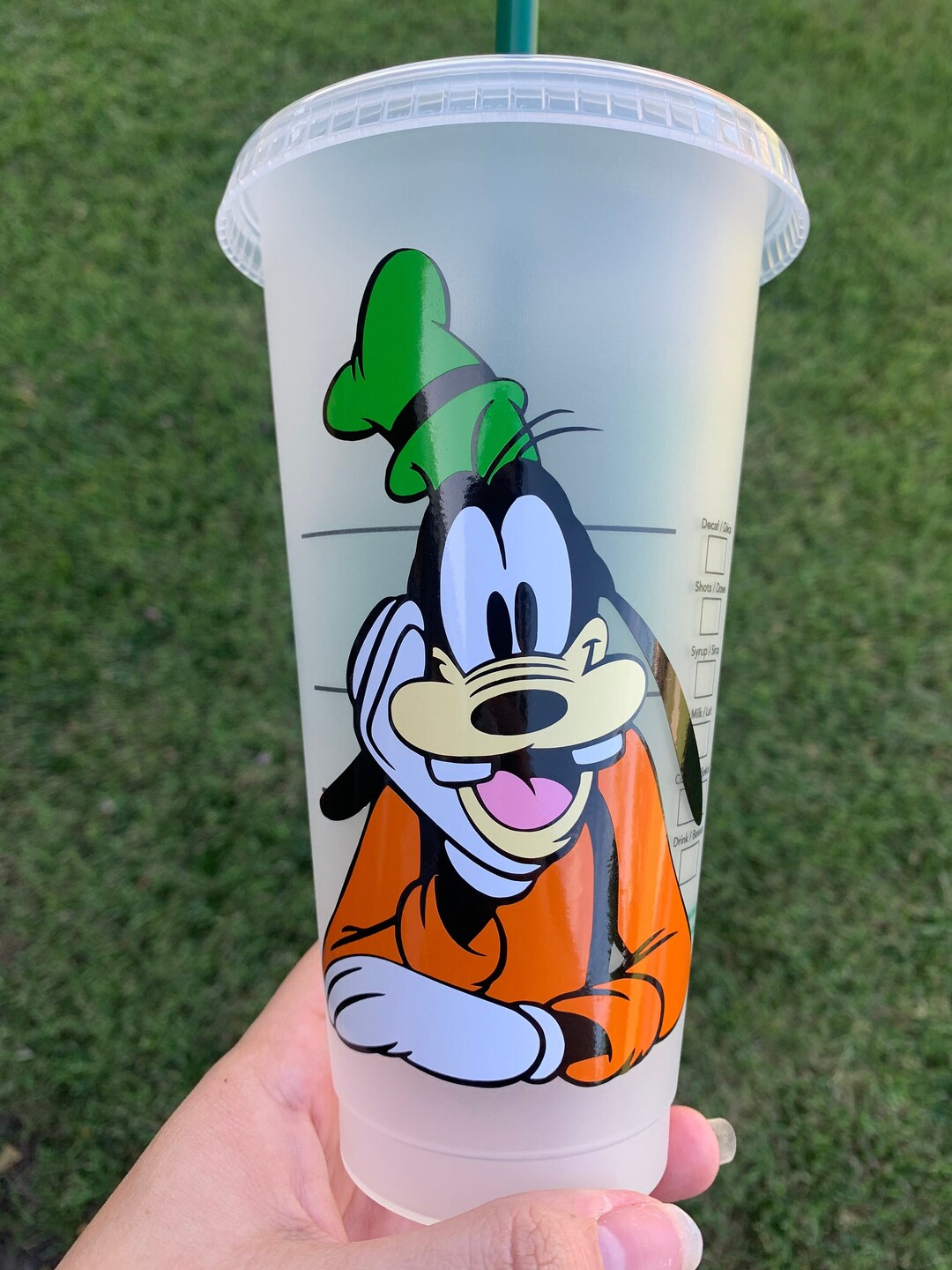 Goofy Starbucks Cup, Gift Ideas, Best Friends Gift - Etsy