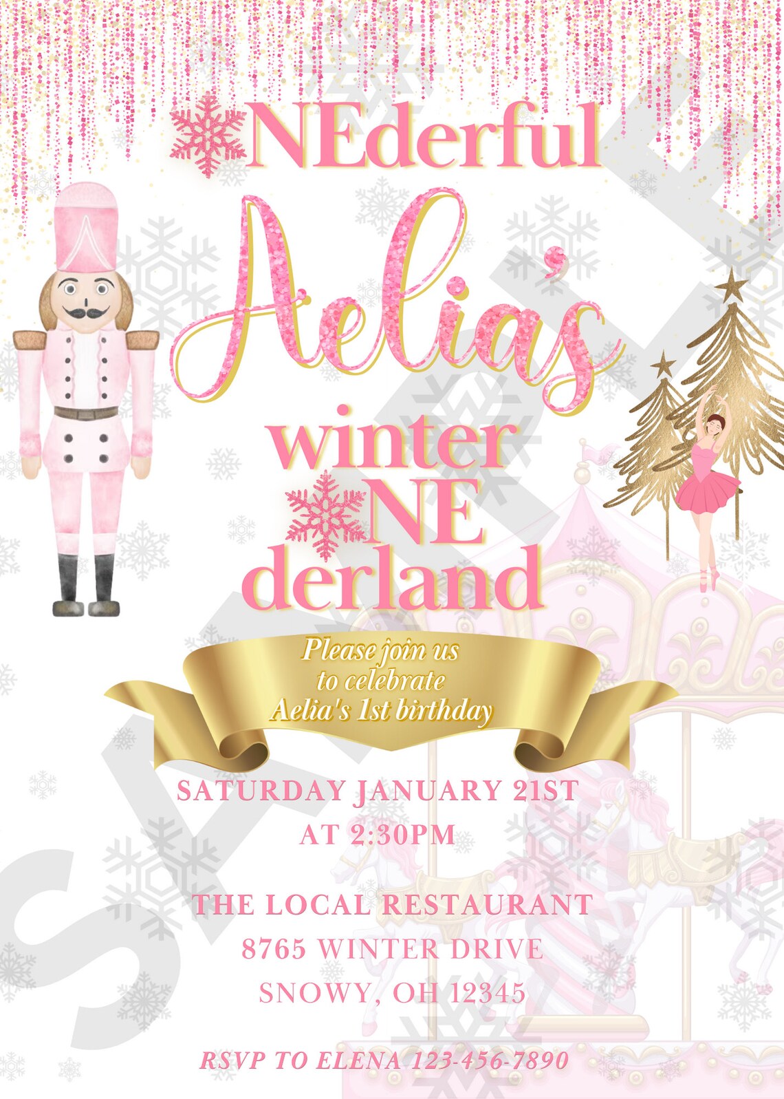 Custom Printable Invitation DIGITAL - Etsy