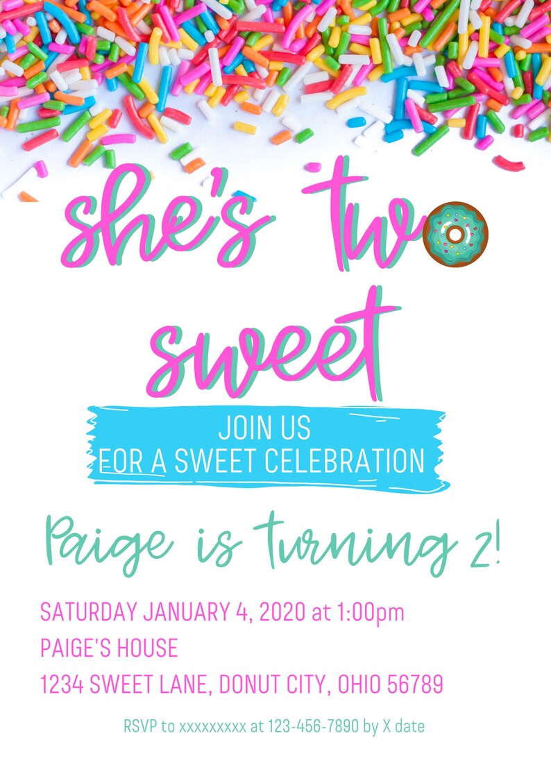 Custom Printable Invitation, DIGITAL - Etsy