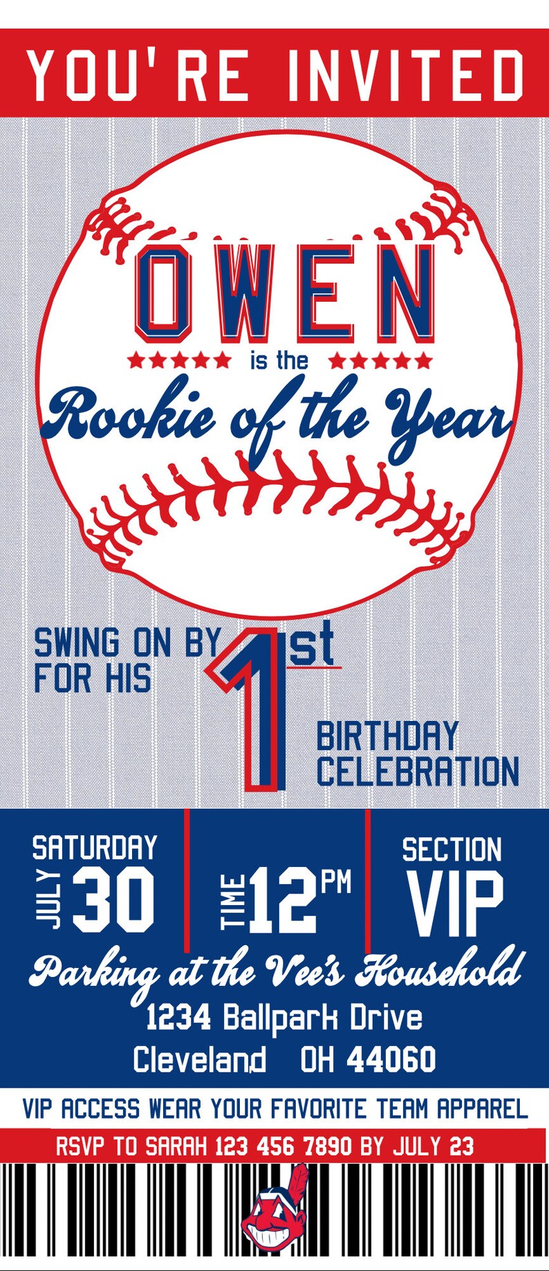 Custom Printable Invitation, DIGITAL - Etsy