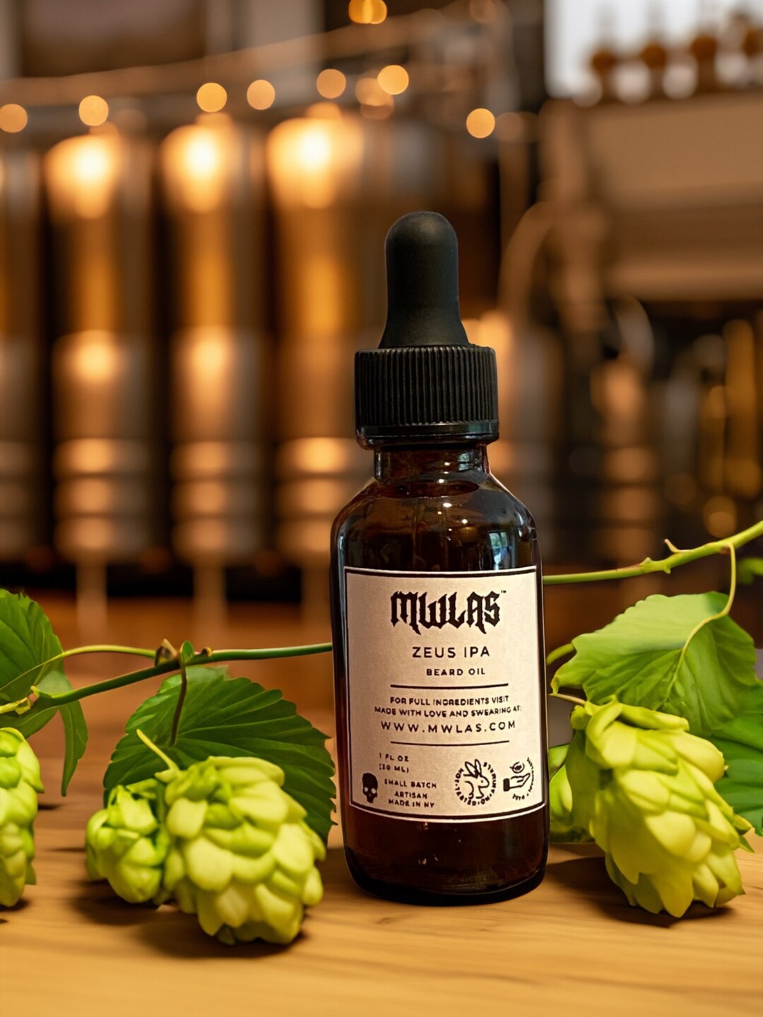 ZEUS IPA Beard Oil 1oz made with Zeus Hops Craft Brewing Inspired ...