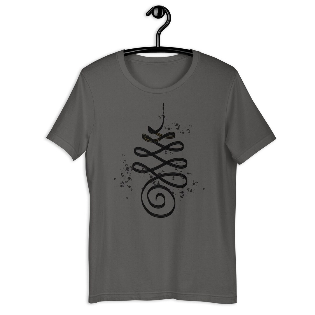Unalome Symbol, MALE Spiral Facing Right, Enlightenment, Spiritual Path ...
