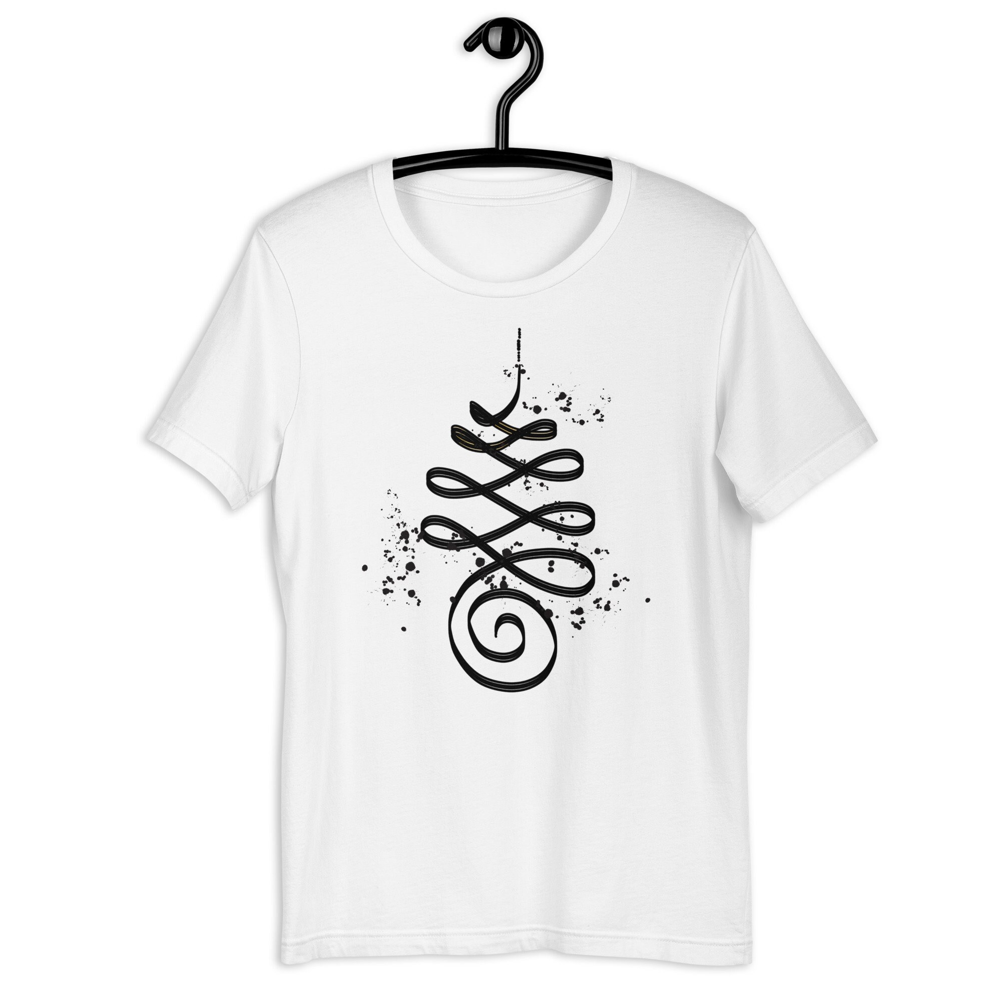 Unalome Symbol, MALE Spiral Facing Right, Enlightenment, Spiritual Path ...