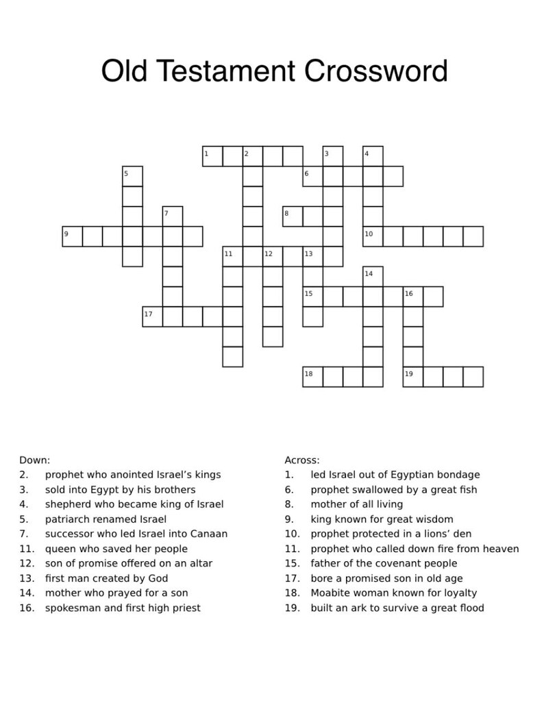 Old Testament Mega Activity Bundle | 75+ Activity and Coloring Pages ...