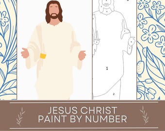 LDS Paint by Number - Etsy