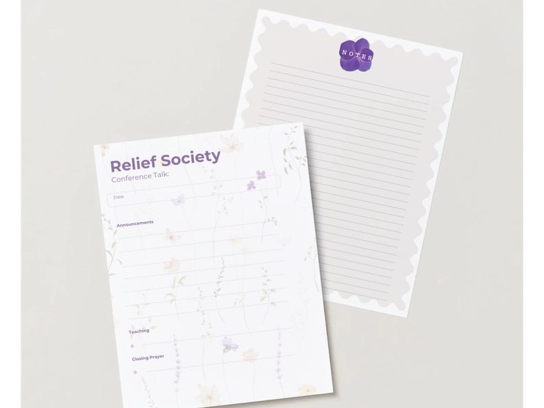 2026 Relief Society Bulletin Decorations | Old Testament | Banner and ...