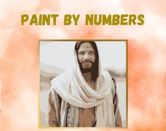 Paint by Number of the Birth of Jesus - Etsy