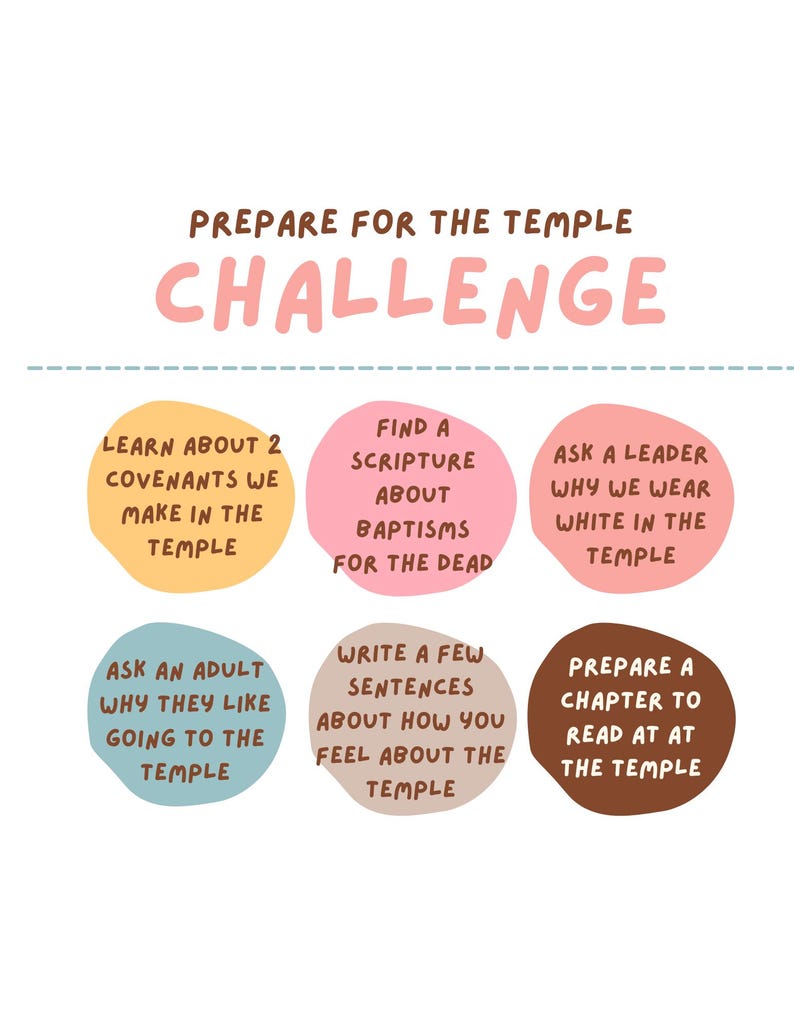 Temple Prep Activity Packet for Kids and Teens | 2025 | Maze, Word ...