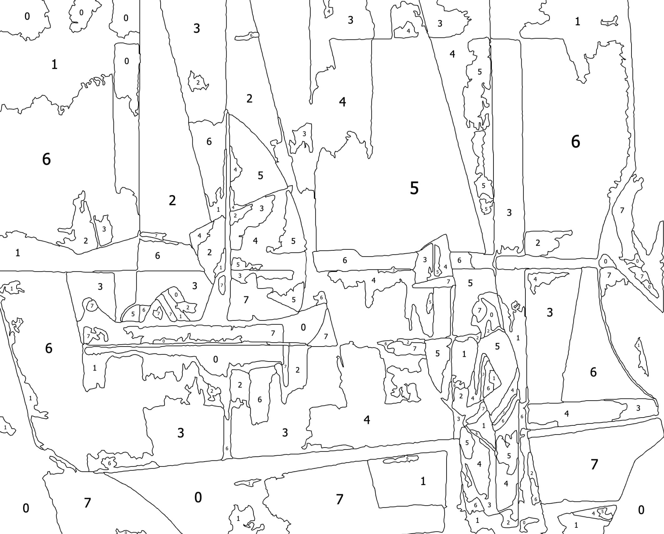 PAINT by NUMBER of Jesus Christ | Religious Activity for LDS General ...