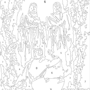 Paint by Number of First Vision Joseph Smith | Easter General ...