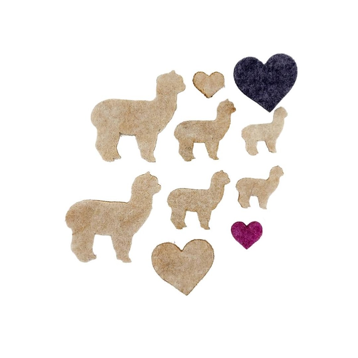 Alpaca Felt Cut Outs - Etsy
