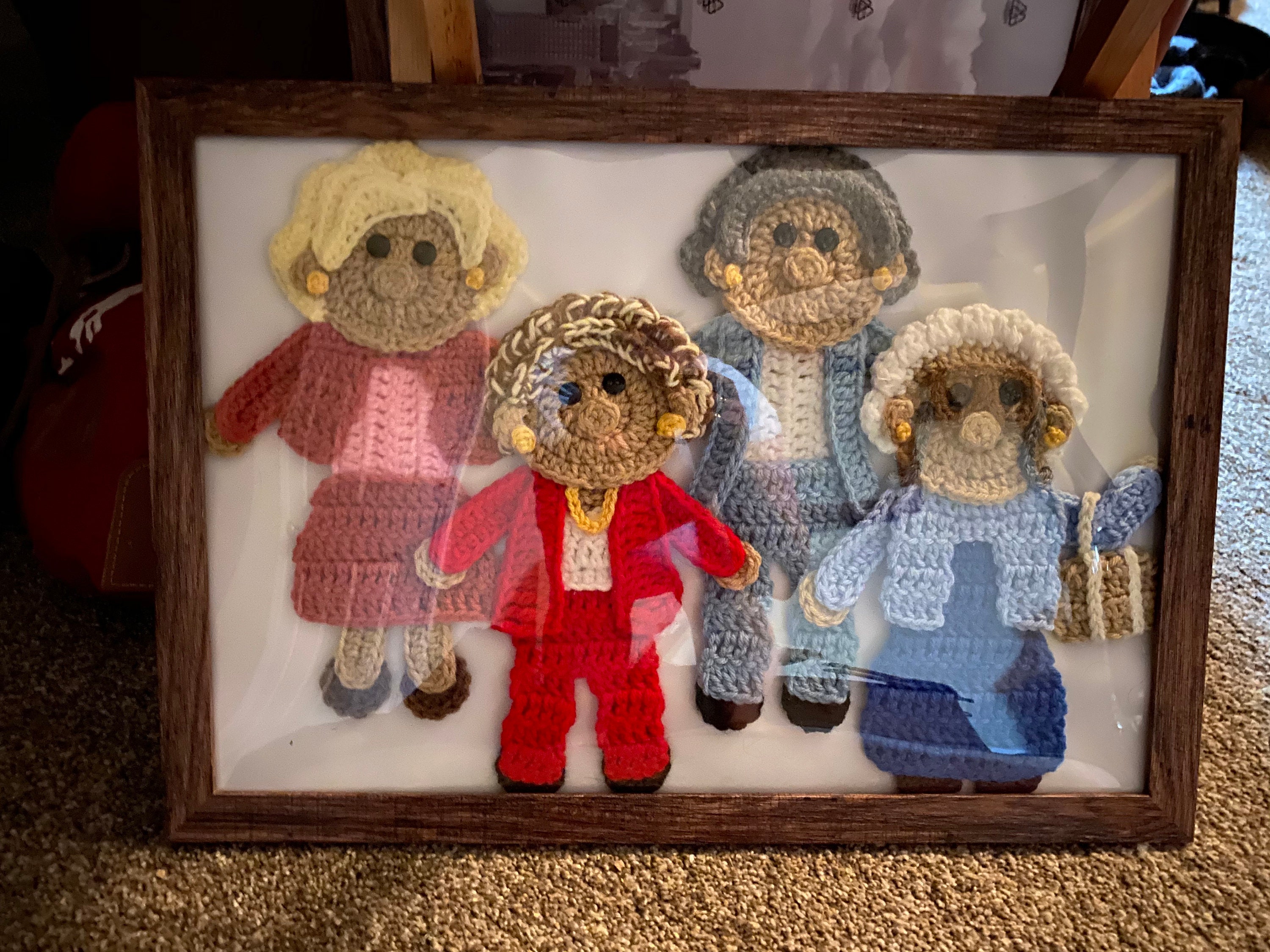 Golden Girls Appliqué Pattern Pack - Crochet Pattern - Pattern Only - Etsy