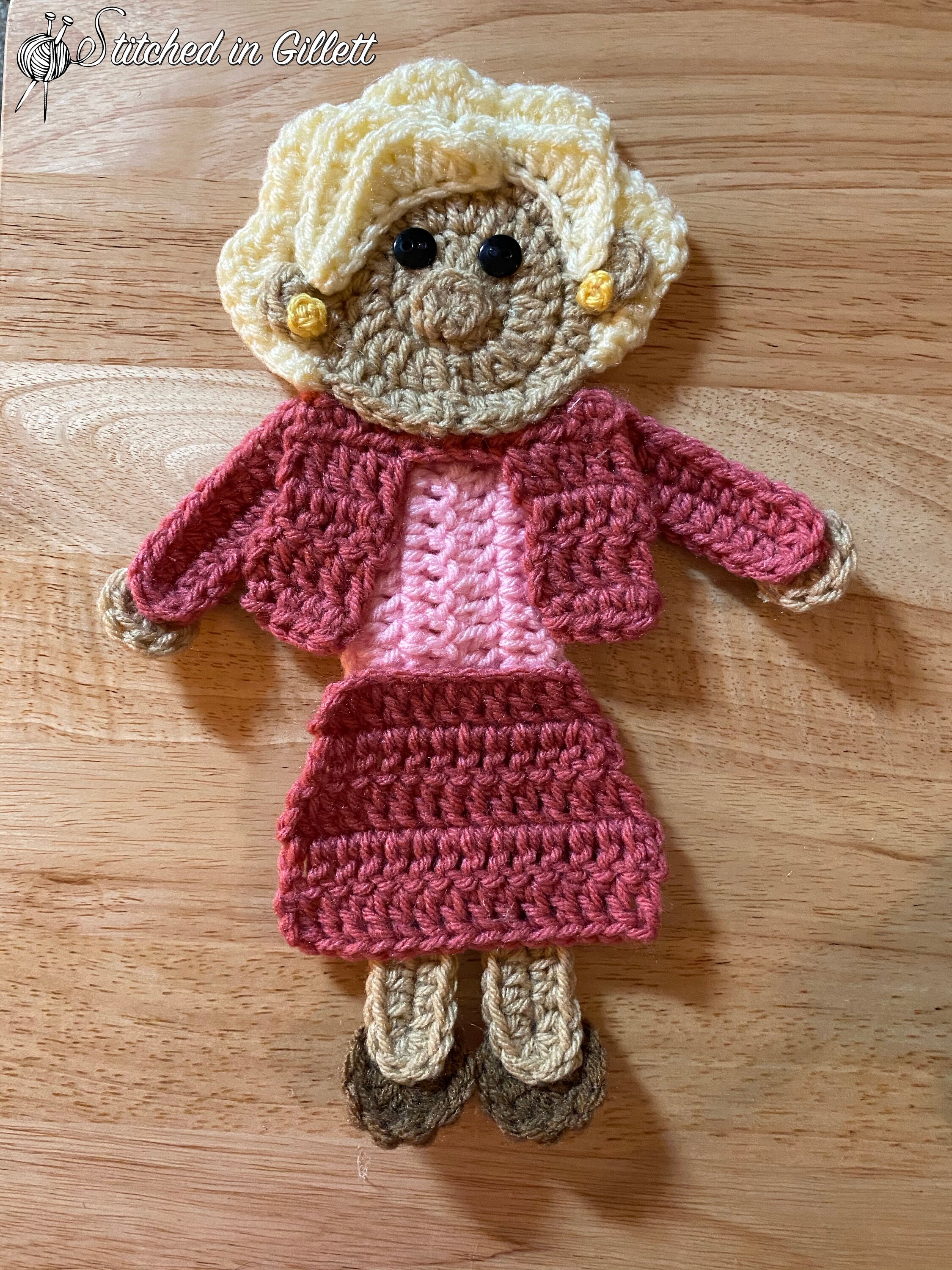 Golden Girls Appliqué Pattern Pack - Crochet Pattern - Pattern Only - Etsy