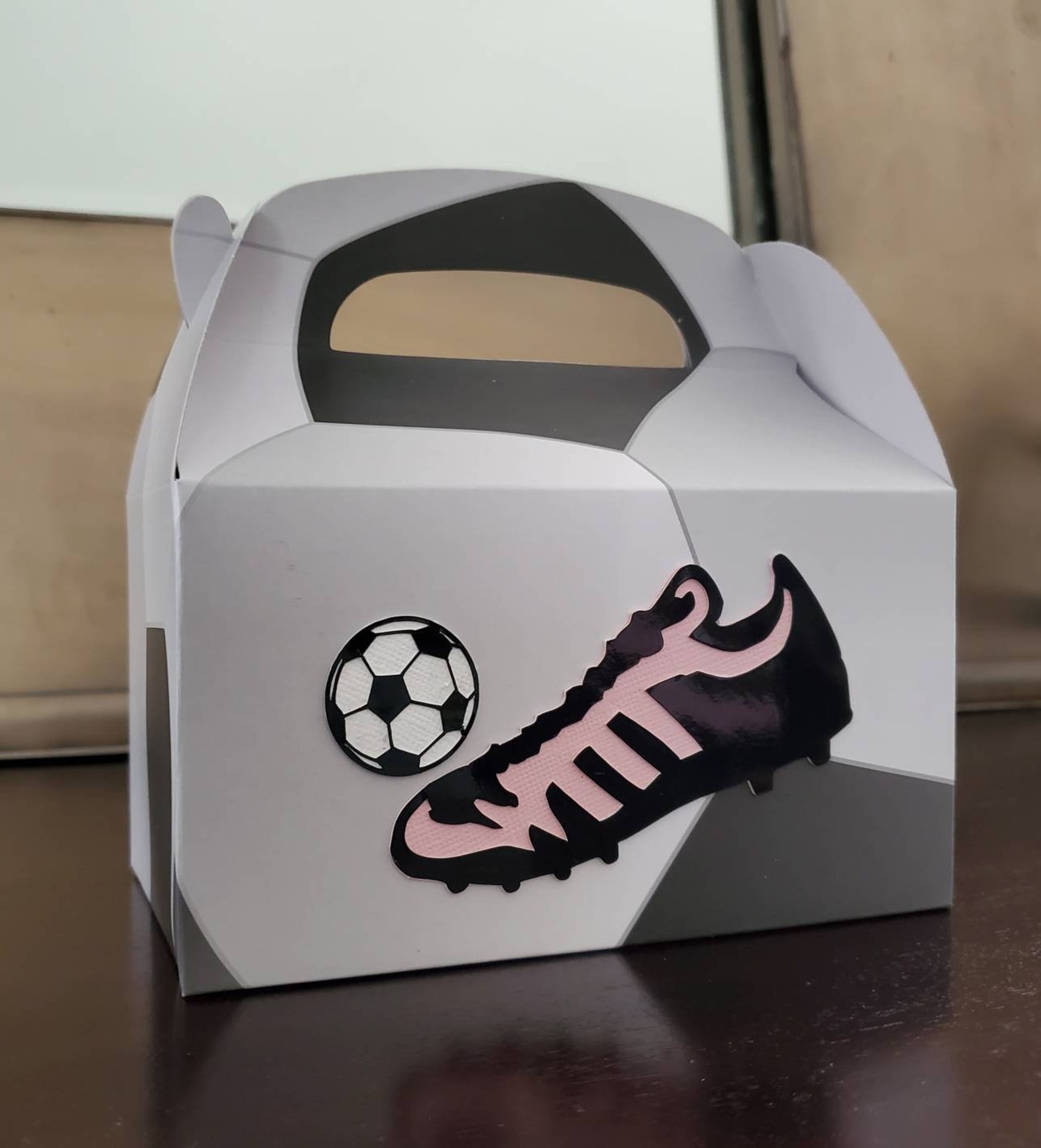 Soccer Ball Treat Box, Party Favor, Party Bag, Swag Bag, Birthday ...