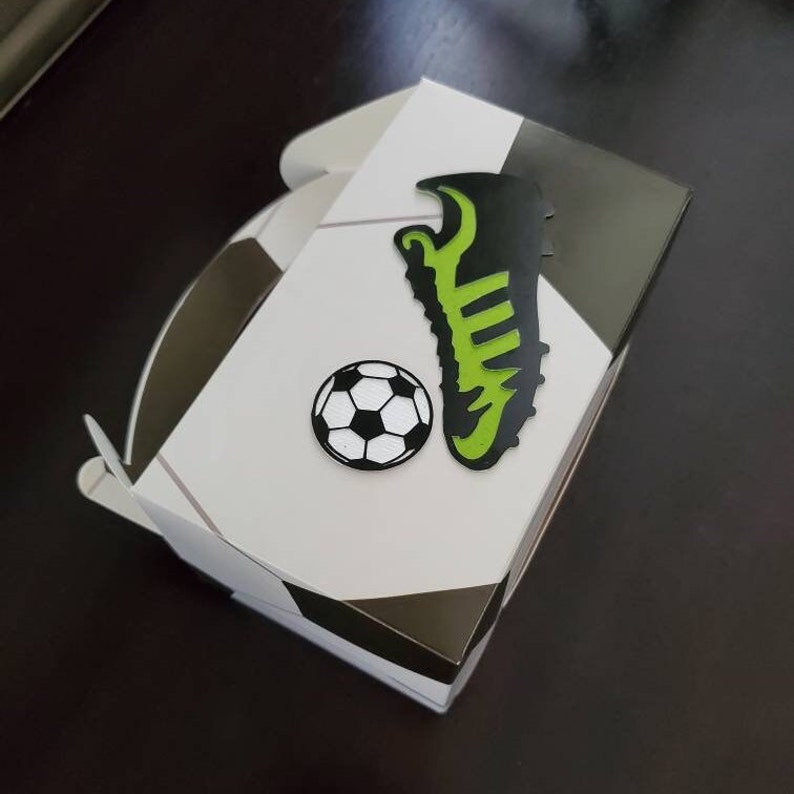 Soccer Ball Treat Box, Party Favor, Party Bag, Swag Bag, Birthday ...