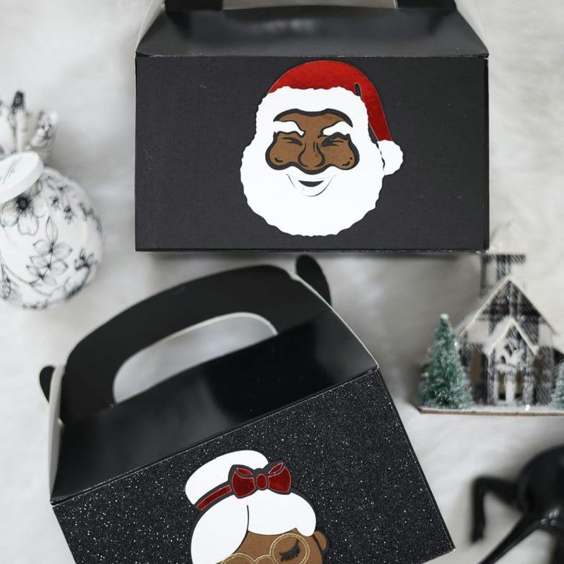 Black Santa - Etsy