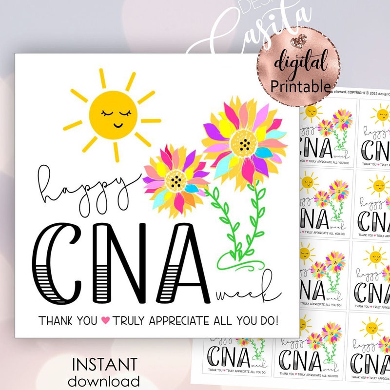 Cna Appreciation Week 2025 - Etsy