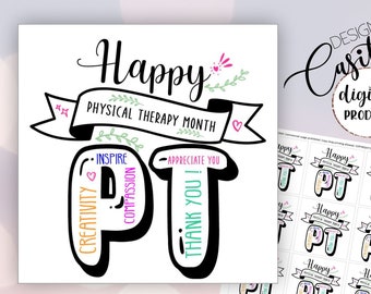 Physical Therapy Month Banner - Etsy