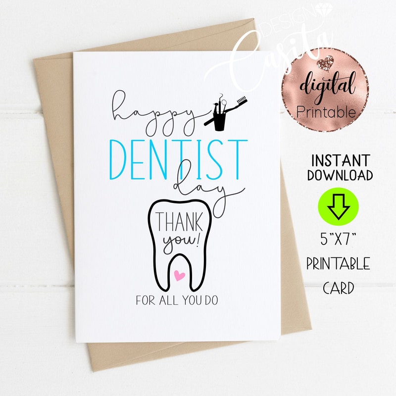 Dental Assistant Printable - Etsy
