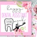Happy Dental Assistant Week Printable Gift Tag,dentist Staff ...