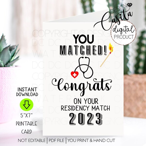 Resident Congrats - Etsy