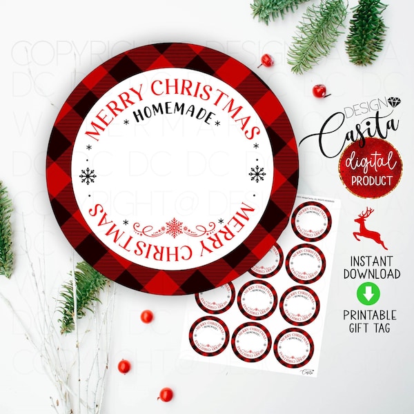 Holiday Jam Labels - Etsy