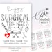 Happy Surgical Tech Week Printable Favor Gift Tag,national Surgical ...