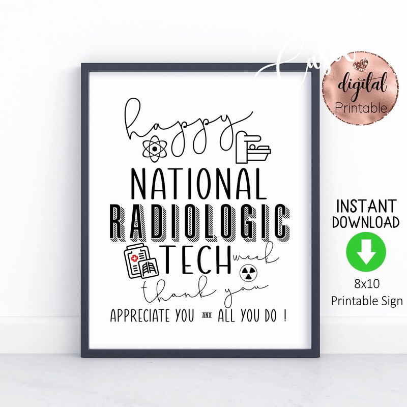 Rad Tech Week Banner - Etsy