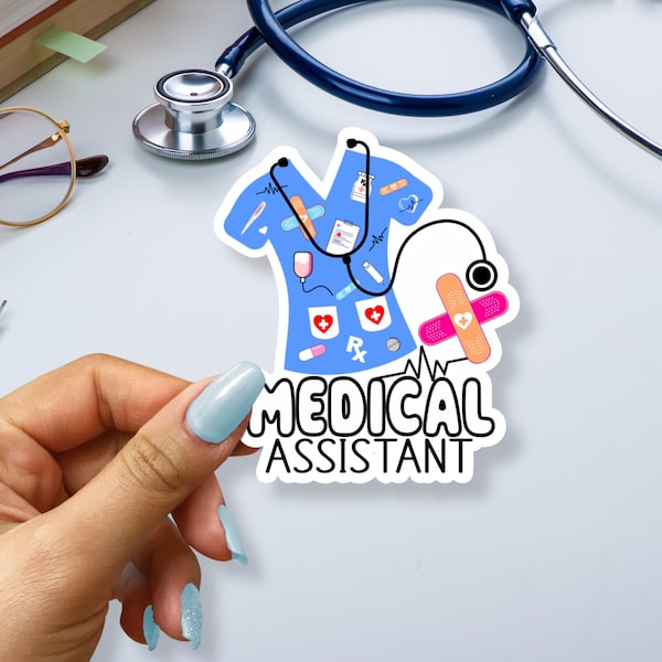Medical Assistant Stickers - Etsy