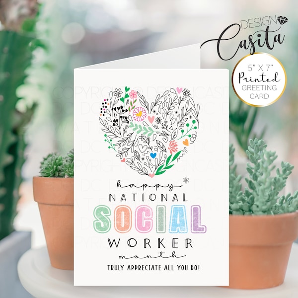 Social Worker Cards - Etsy