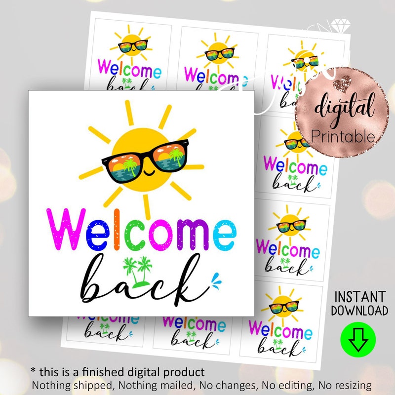 Welcome Back - Etsy