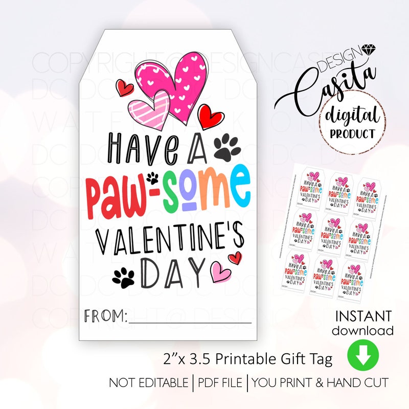 Dog Valentine - Etsy