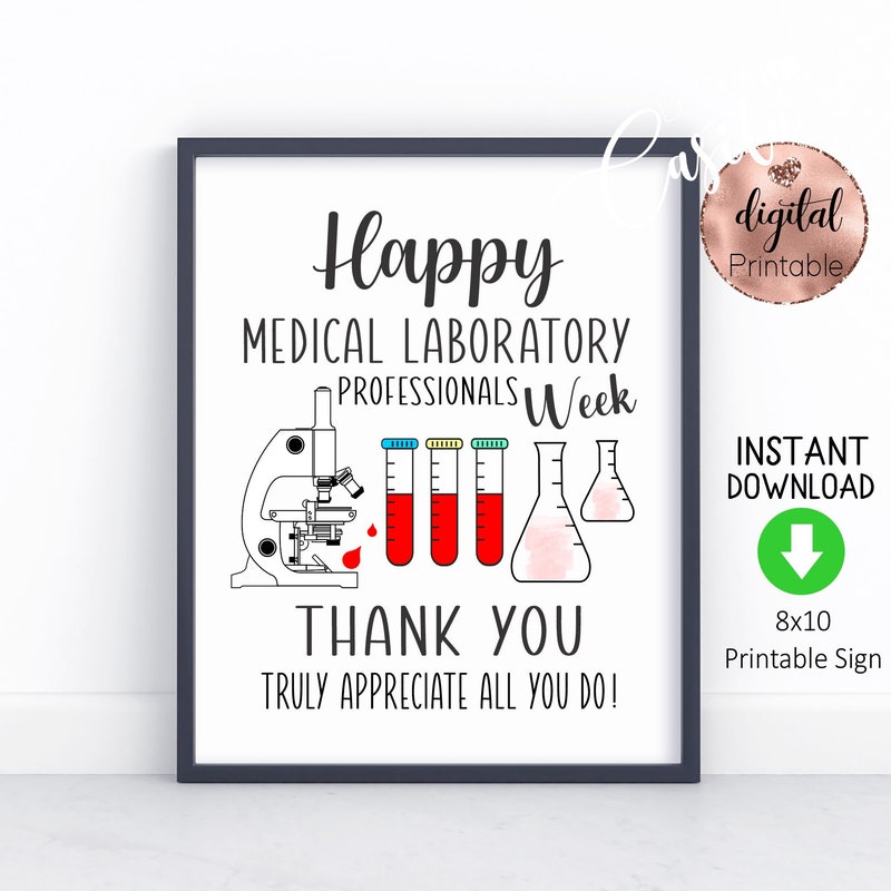 Happy Lab Week Banner - Etsy