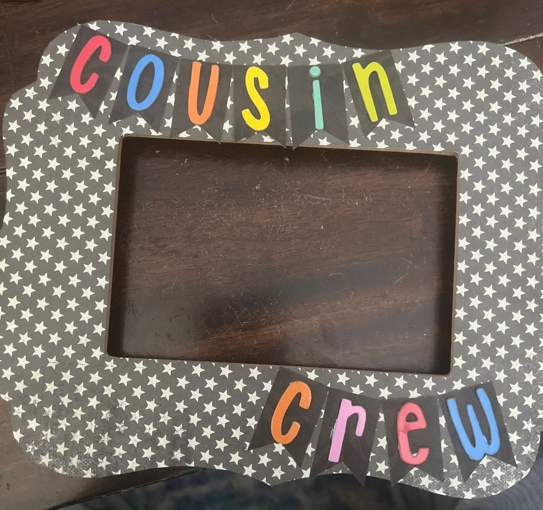 Cousin Crew Picture Frame - Etsy