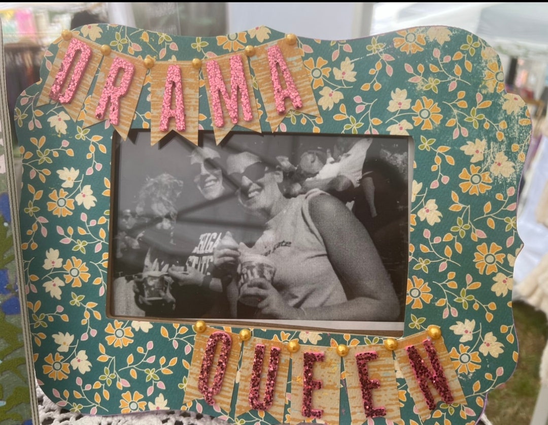 Drama Queen Picture Frame - Etsy