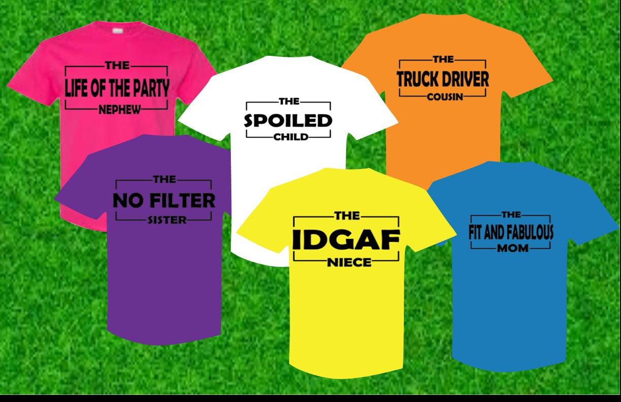 The Cousins & Family mix and Match - Etsy