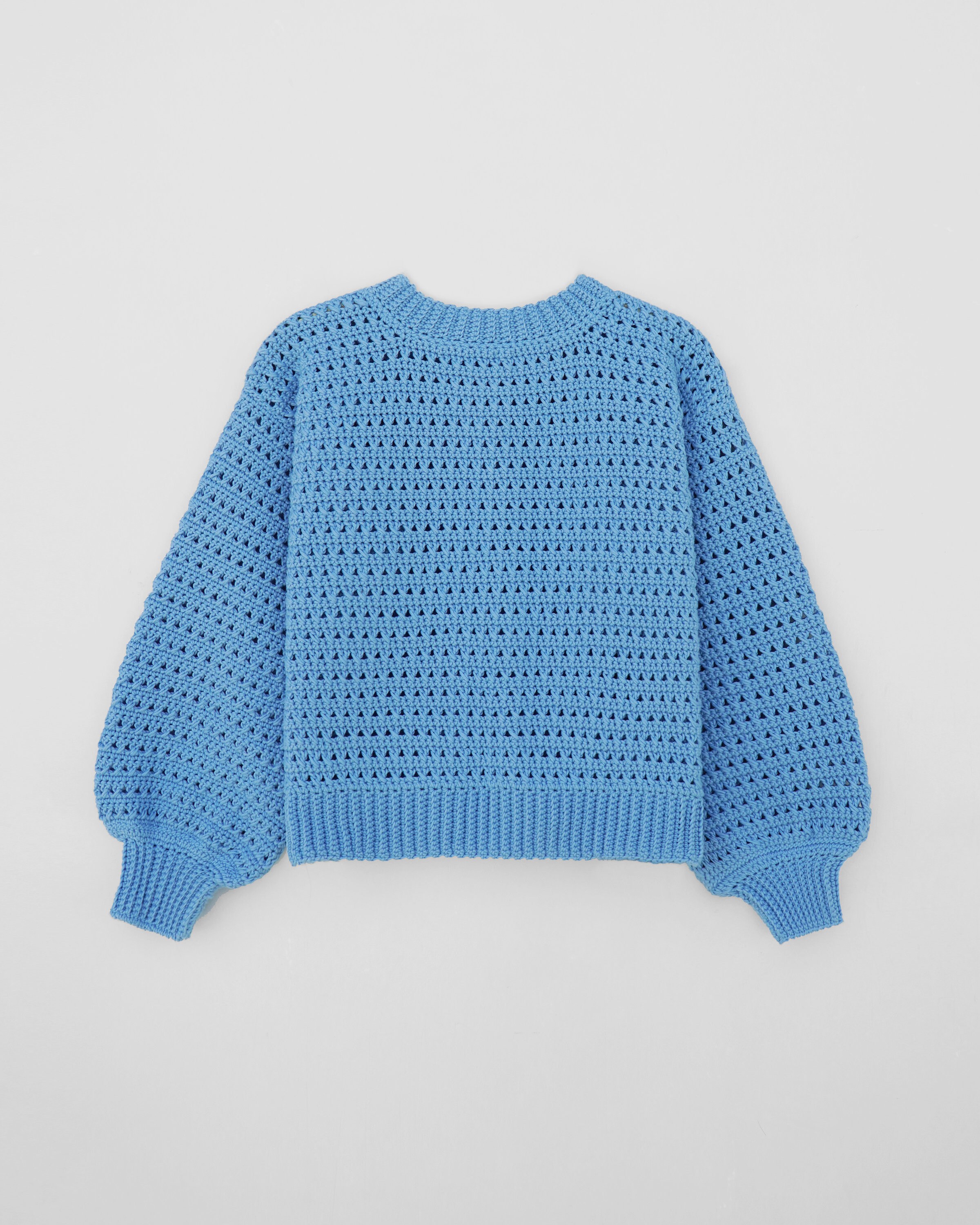 Crochet Lace Sweater Pattern: Easy Crewneck Pullover (PDF Pattern) - Etsy