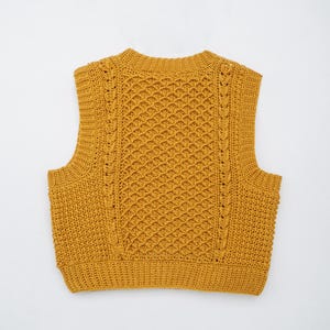 Diamond Crochet Vest Pattern: Timeless Jumper, Modern Pullover (PDF ...