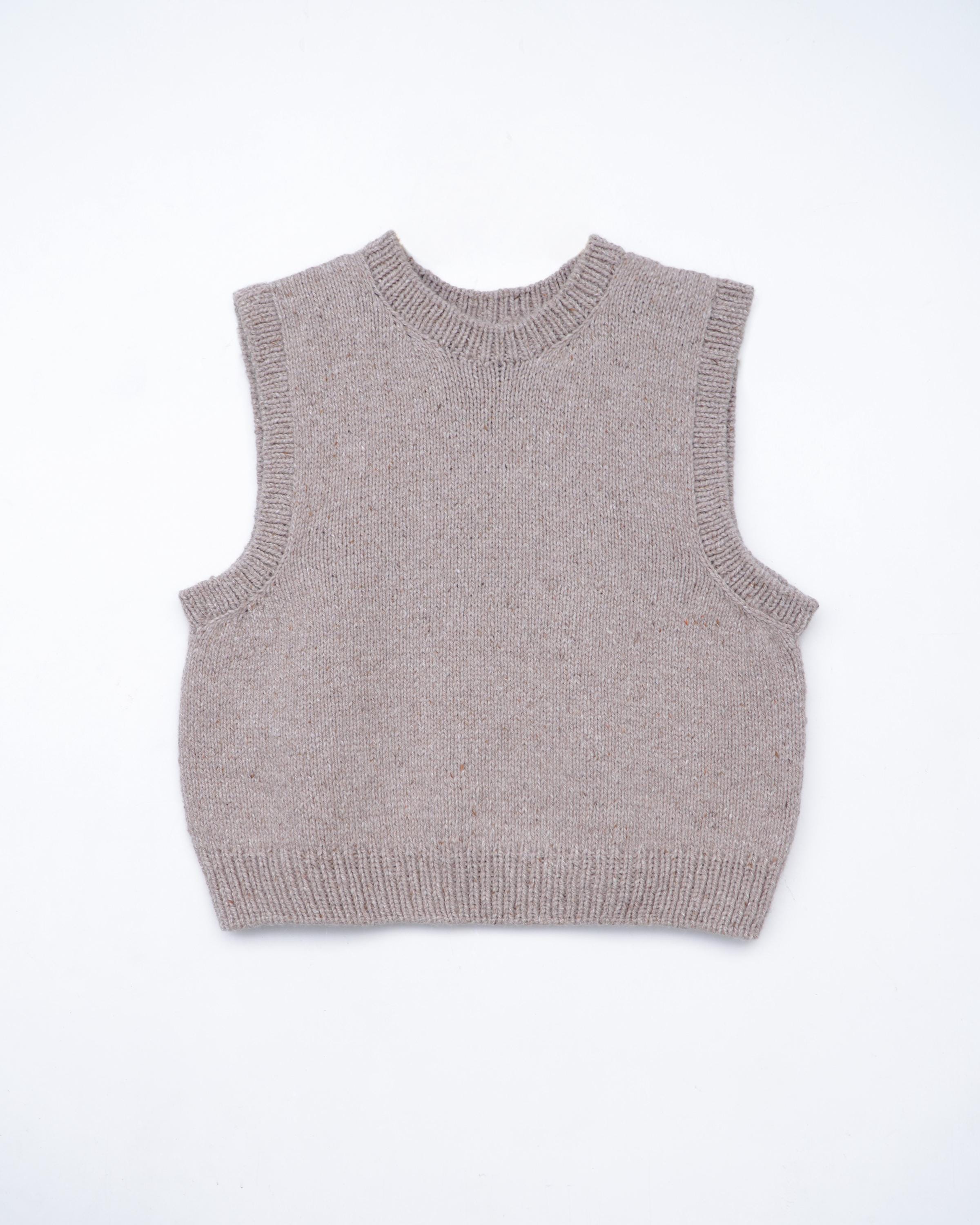 Seamless Knit Vest Pattern: Easy Top-down Design (PDF Pattern) - Etsy