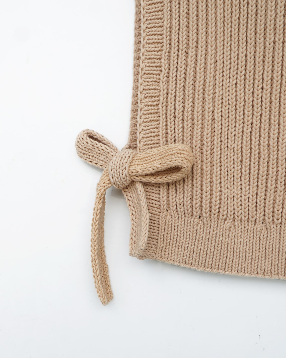 Knitting Ribbed Vest Pattern: Beginner Side-tie Sweater (PDF Pattern ...